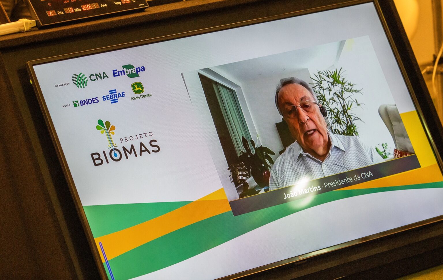CNA e Embrapa apresentam resultados do Projeto Biomas - Sociedade Nacional de Agricultura